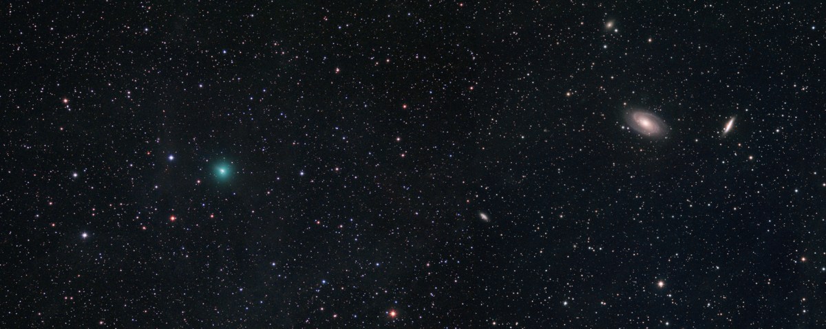 Comet ATLAS is Brightening Faster than Expected | Spaceweather.com