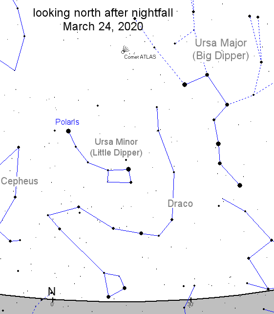 Comet ATLAS is Half as Wide as the Sun | Spaceweather.com