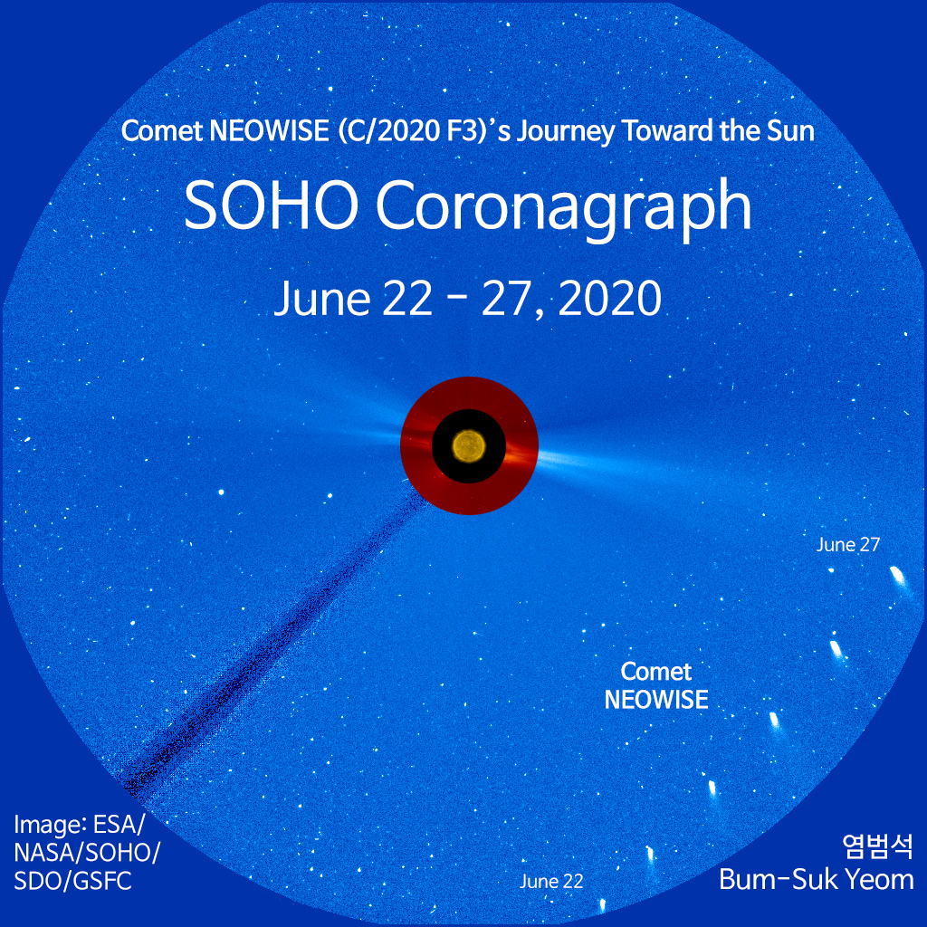 The Rapid Brightening of Comet NEOWISE | Spaceweather.com