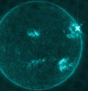 First X-flare of Solar Cycle 25 | Spaceweather.com